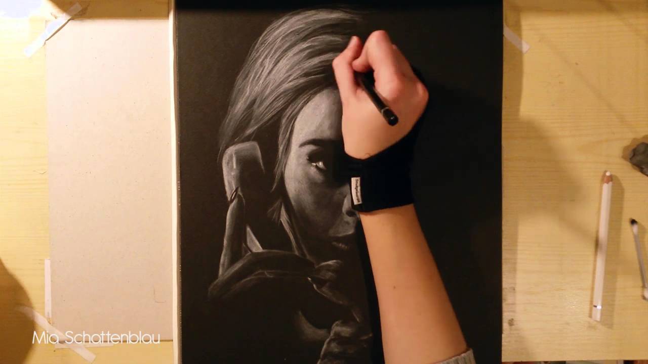 Speed Drawing: Adele - YouTube