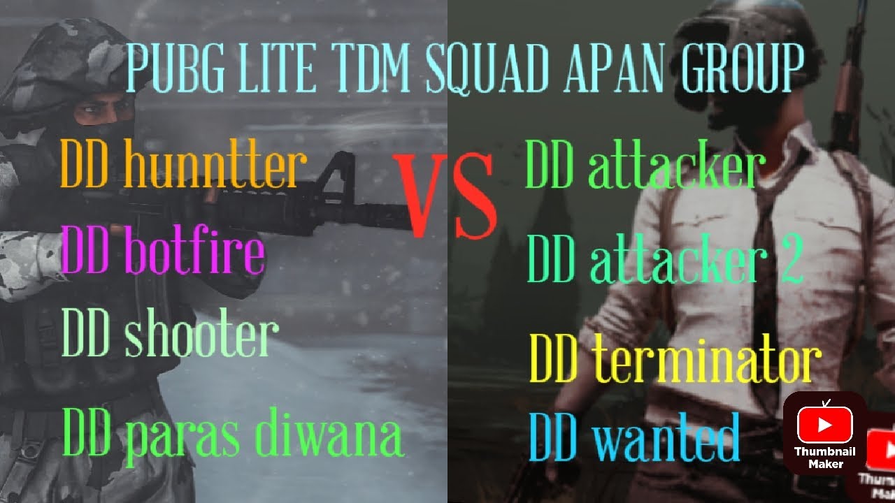 DD CLAN PLAYER TDM SQUAD LIKE OR SUBSCRIBE CHANNEL #yadavgamingnepal - YouTube