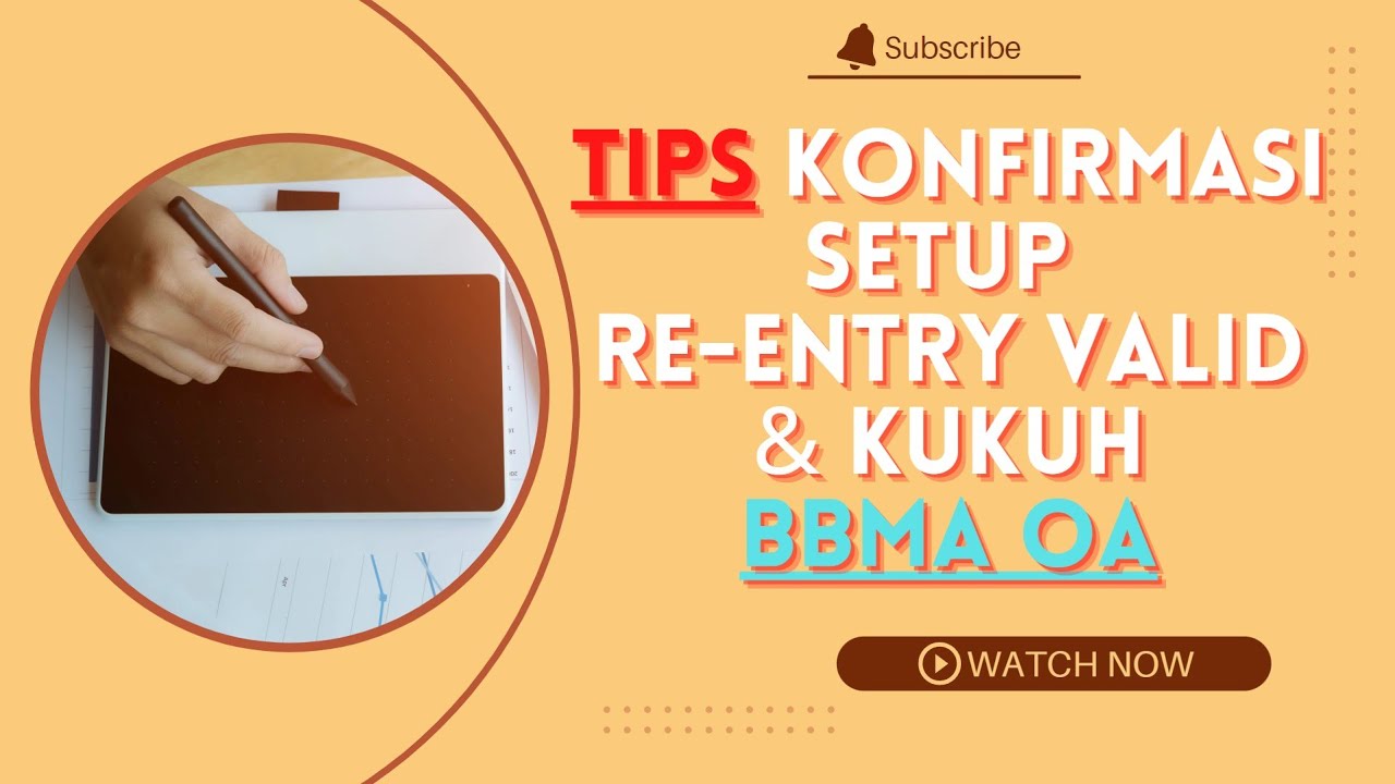 Tips Konfirmasi Reentry yang valid dan kukuh | BBMA OA - YouTube