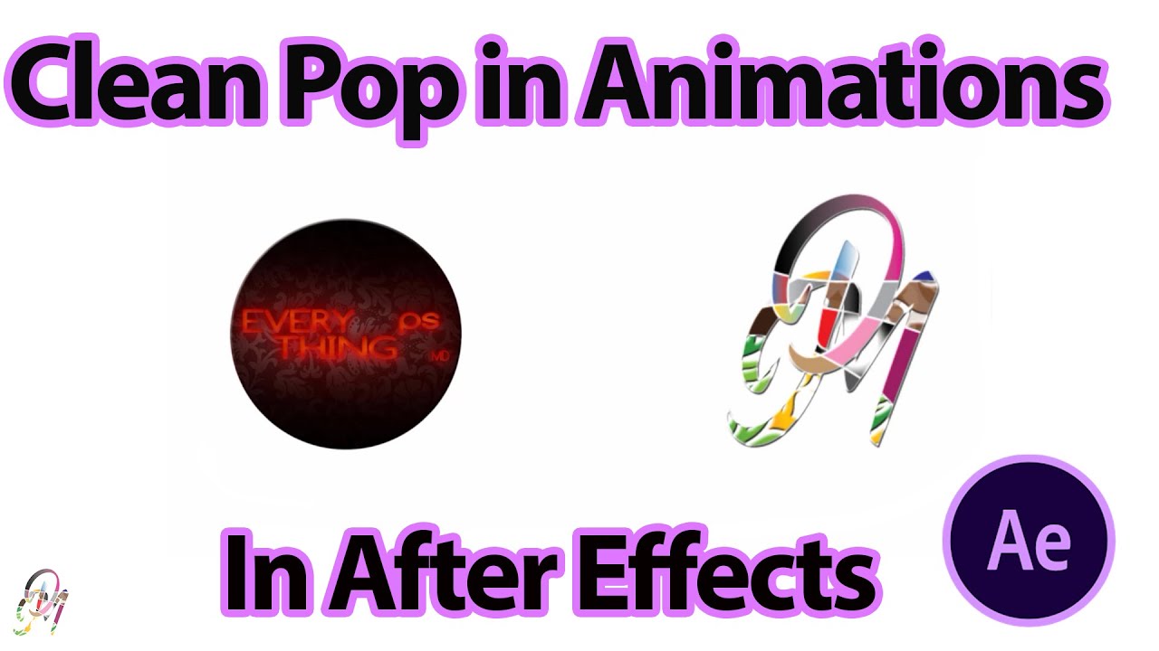 How to Create Clean Pop in Animation | After Effects tutorial - YouTube