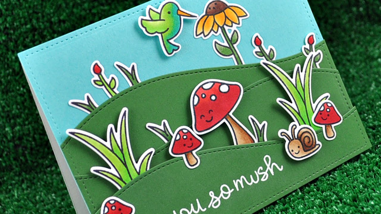 Intro to Gleeful Gardens + 4 cards from start to finish - YouTube