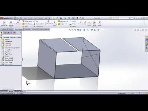 05 Sheet Metal   09 Cross Break