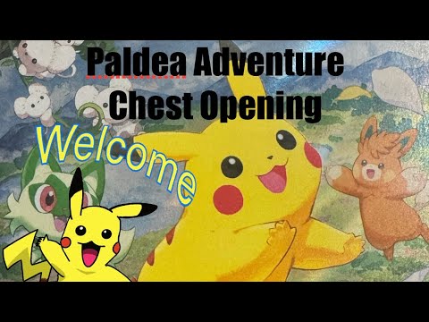 Opening Up the Pokémon Paldea Adventure Chest! Let’s See Watch ...