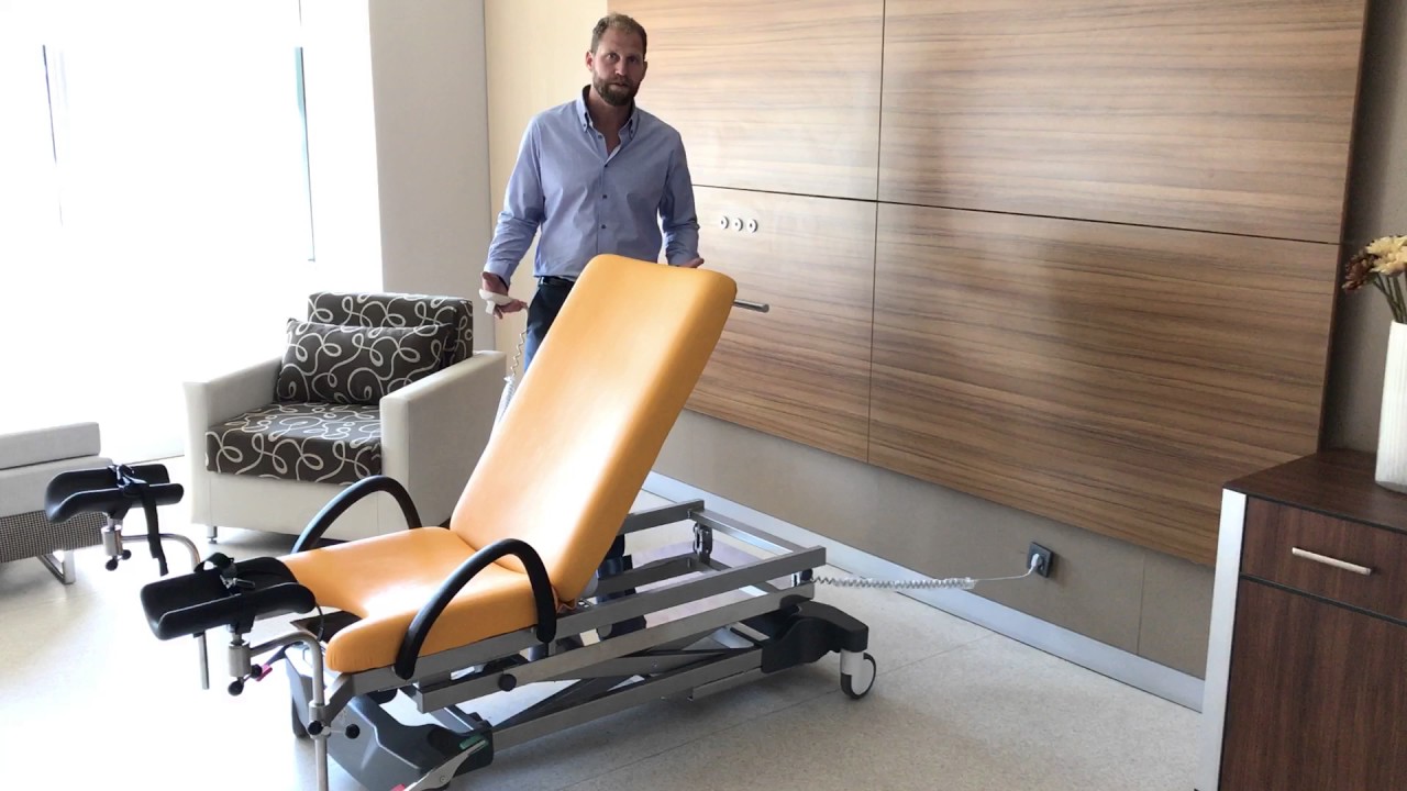 Gynecology chair (6JMM03) - YouTube