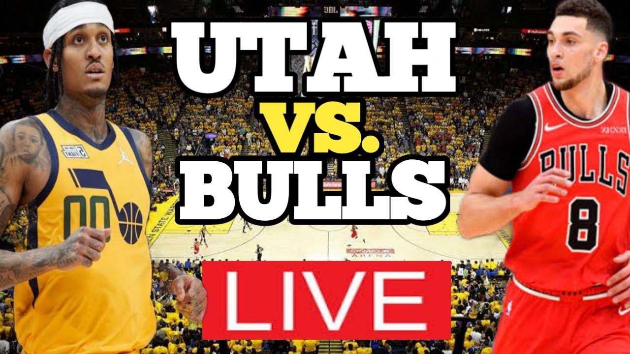 Utah Jazz VS Chicago Bulls Live Scoreboard Play by play/NBA REGULAR ...