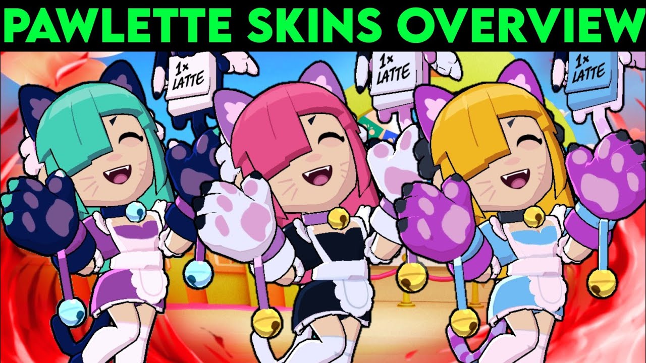 Brawl Stars Quick Review Of Pinku Pawlette Vs Miidore Pawlette Vs Kiiro ...