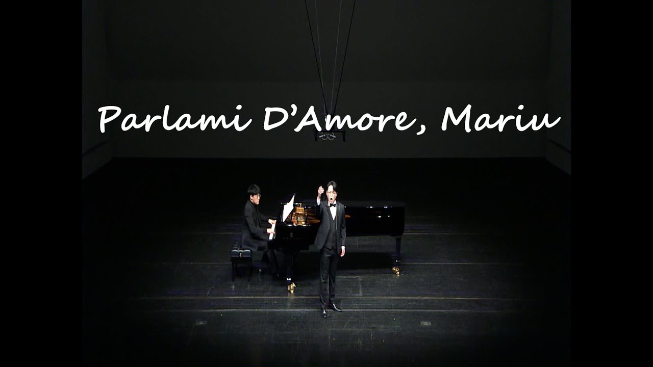 Parlami D'amore mariu - 베이스바리톤 염정제 - YouTube