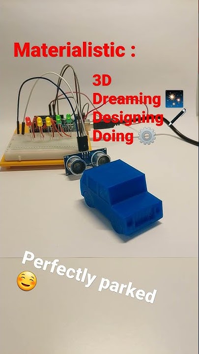 Parking My Car With Arduino Parking Sensor 🅿️ #shorts - YouTube