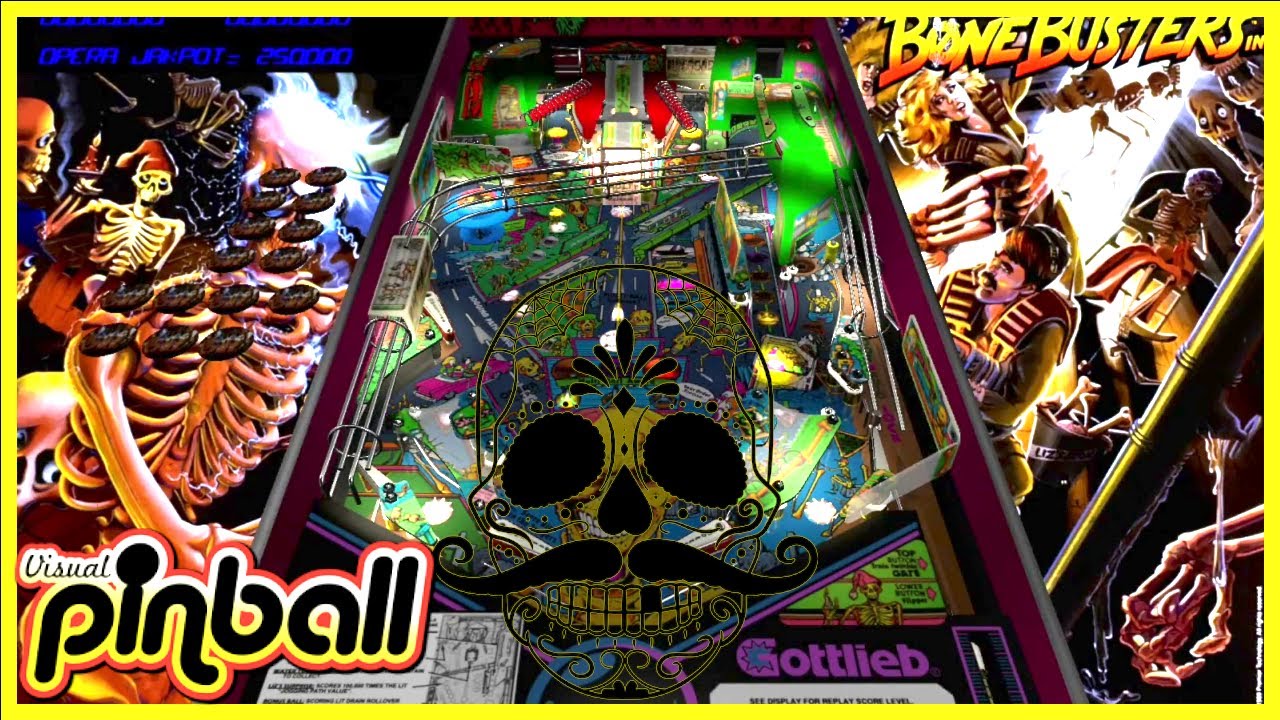 Bone Busters Inc. VPX (Gottlieb, 1989) 1.6 UPDATE - YouTube