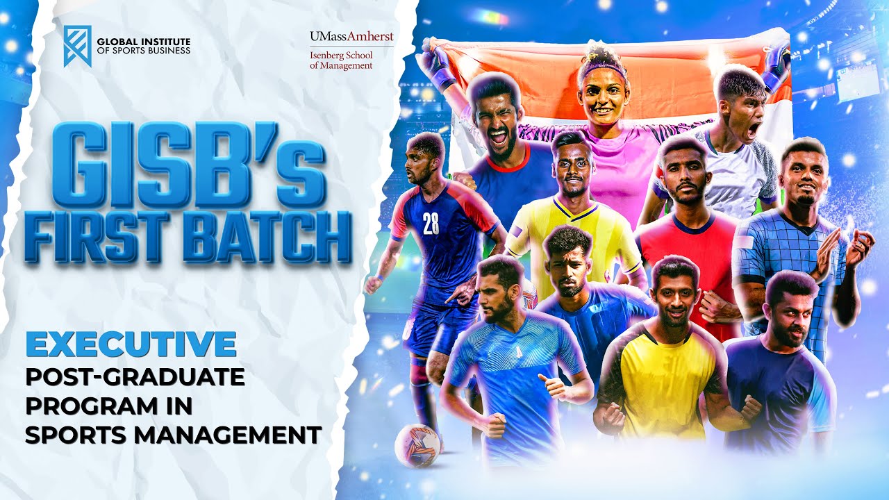 Executive Post-Graduate Program in Sports Management First Batch - YouTube