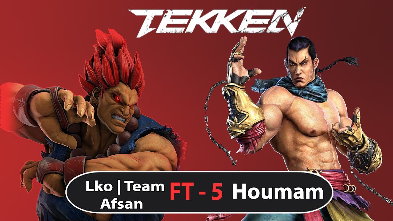 houmam v/s Afsan ( Lko | Team ) FT 5 | Tekken IND Battle's | Tekken 7 ...