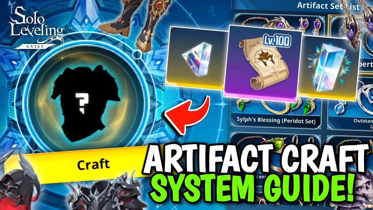 WATCH THIS BEFORE YOU USE THE NEW ARTIFACT CRAFT SYSTEM! IMPORTANT ...