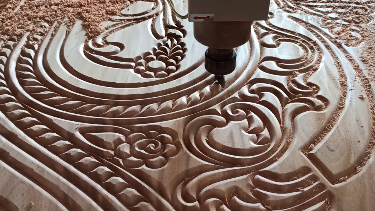 || Creating The Most Amazing Wood Furniture With The CNC || Unique ...