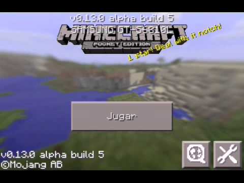 Descarga de minecraft 0.13.0 build 5 android 2.3.6
