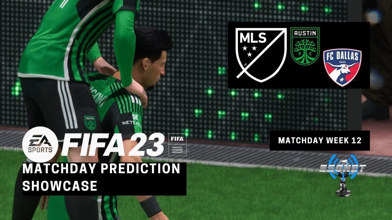 MLS Prediction Showcase | Austin FC vs. FC Dallas (FIFA '23 Sim) - YouTube