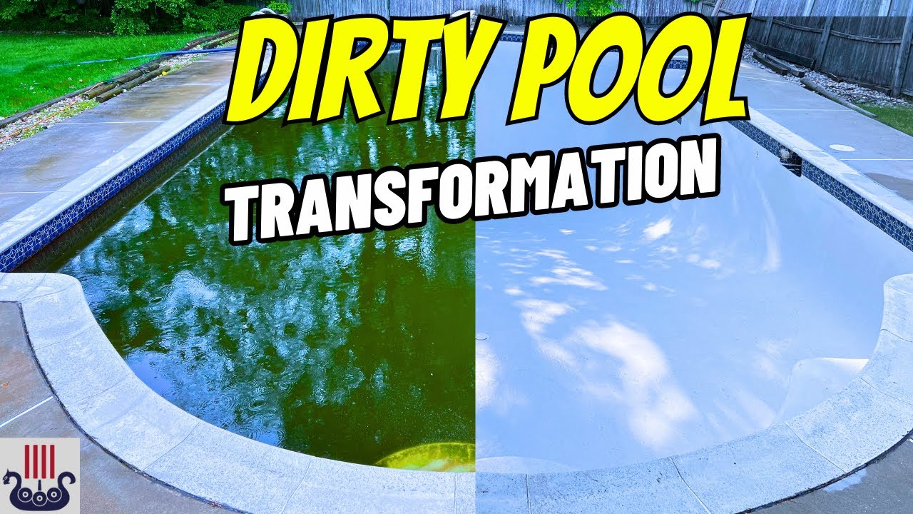 DIRTY POOL TRANSFORMATION (Before & After) 2023 - YouTube