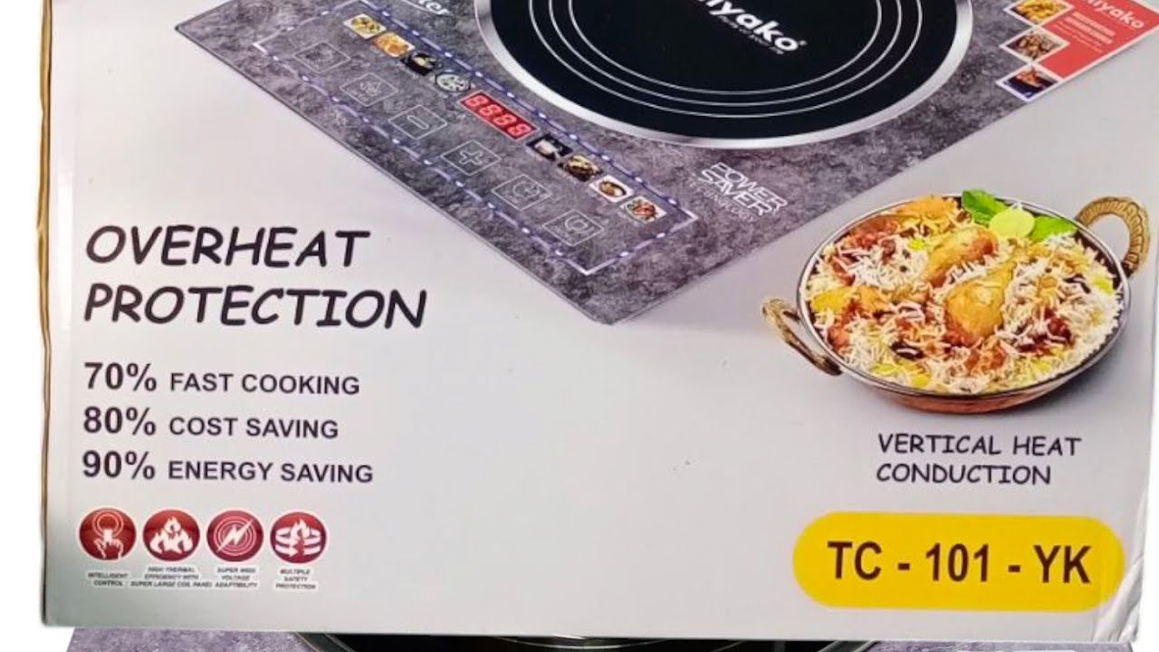 Miyako TC - 101 - YK Induction cooker UNBOXING VIDEO... - YouTube