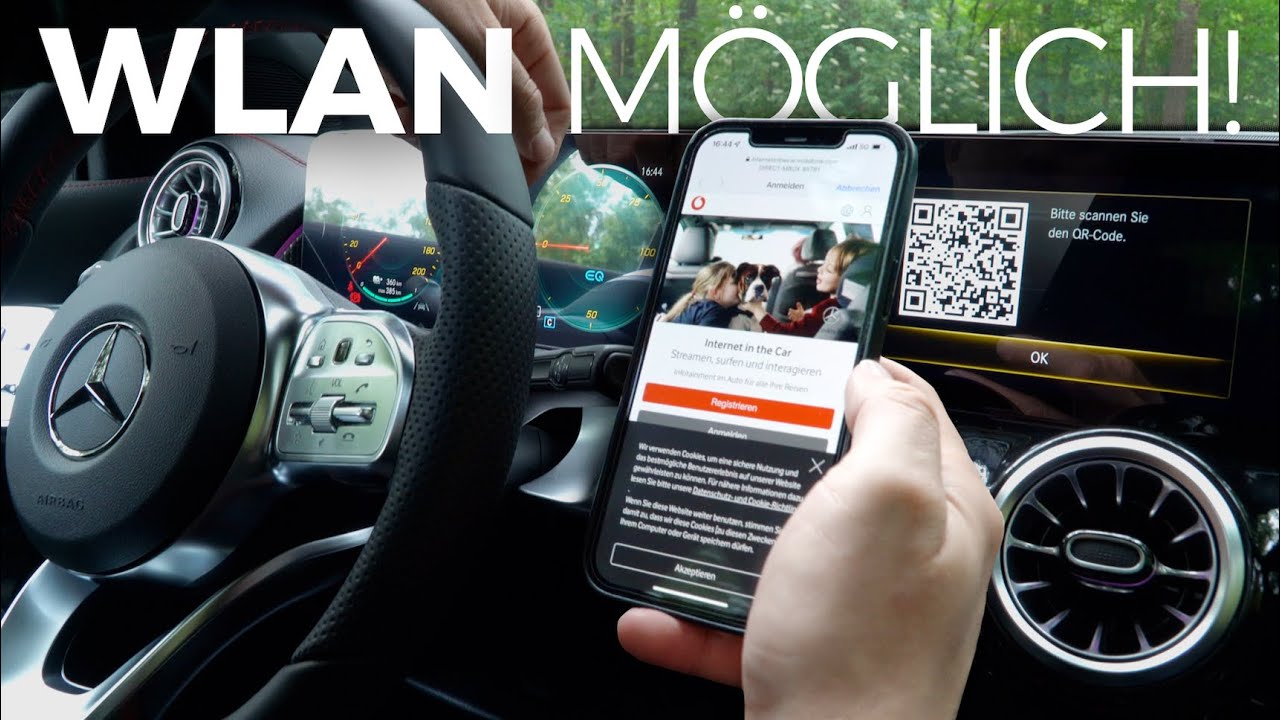 WLAN in DEINEM Mercedes nutzen - YouTube