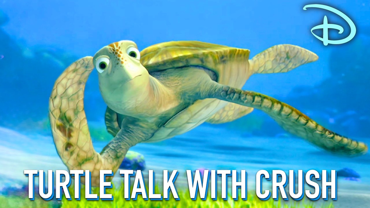 HE SAID WHAT!?? Turtle Talk with Crush FULL SHOW at Disney California ...