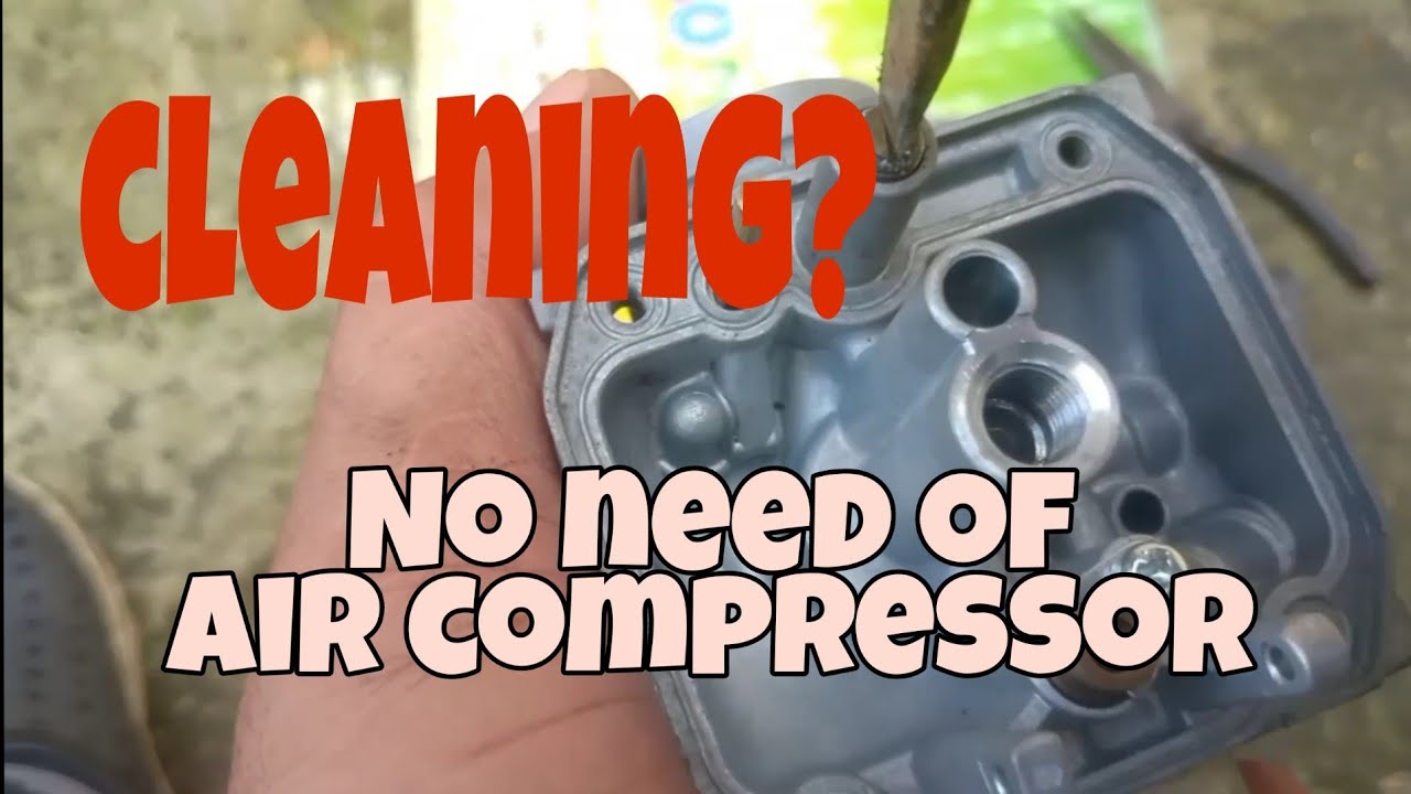 Kawasaki barako 175 How to clean carburetor without air compressor ...