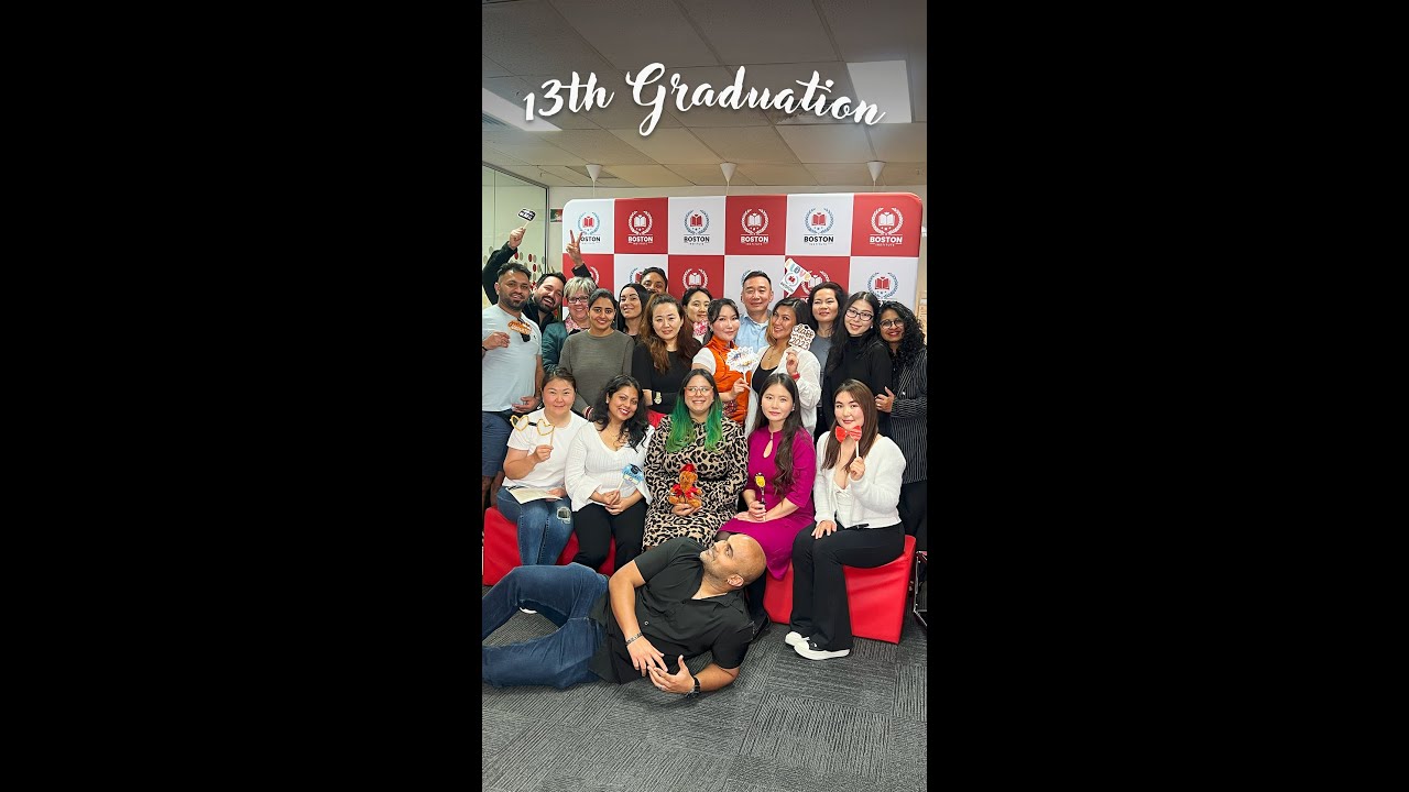Graduation Day at Boston Institute! As we bid farewell to our brilliant ...