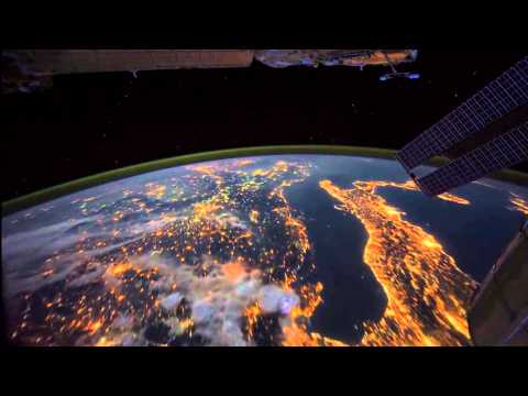 Dünya'nın uydu çekimi timelapse görüntüleri
