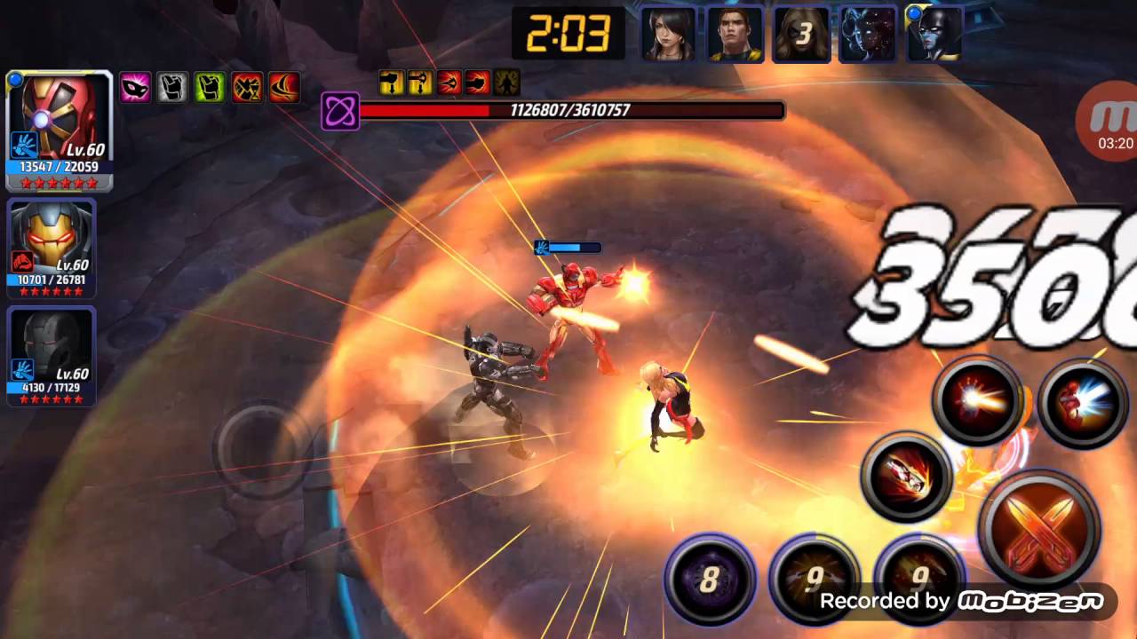 infinity thanos raid (with iron mania) (marvel futre fight) - YouTube