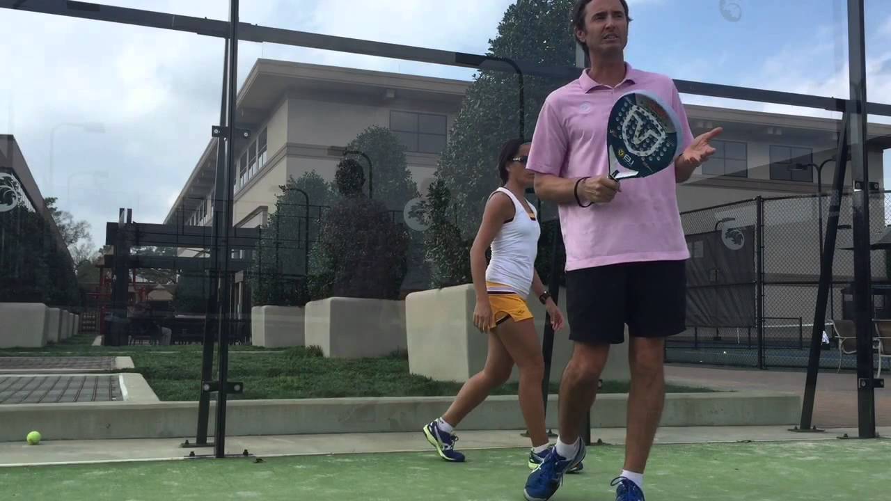 Padel tips by Mike May at The Houstonian Club - YouTube