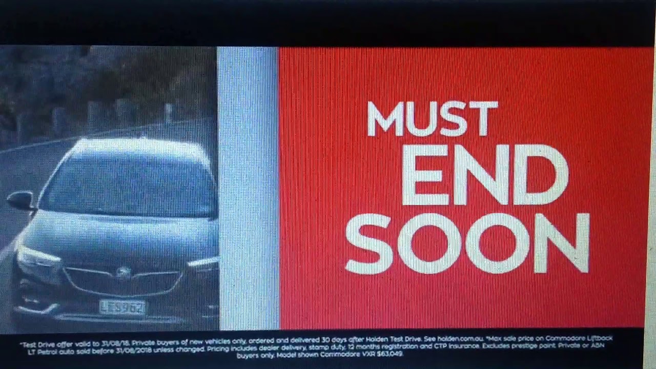 Holden 2018 Ad - YouTube