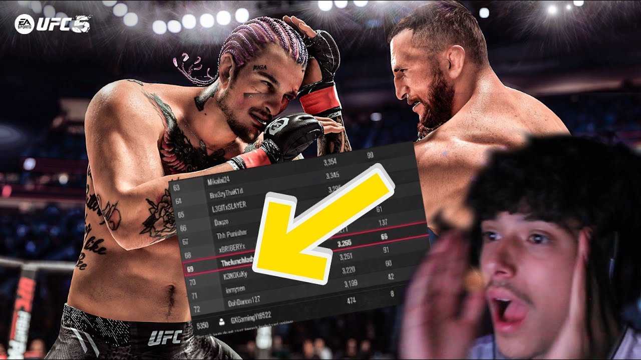 PLAYING A TOP 100 UFC 5 Player (GOES RIGHT?) - YouTube