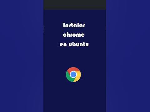 Cómo instalar Google Chrome en Ubuntu #informatica #tutorial #programacion - YouTube