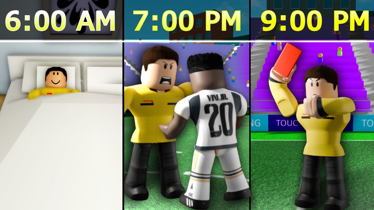 Day in the Life of a Touch Football Referee (Roblox) - YouTube