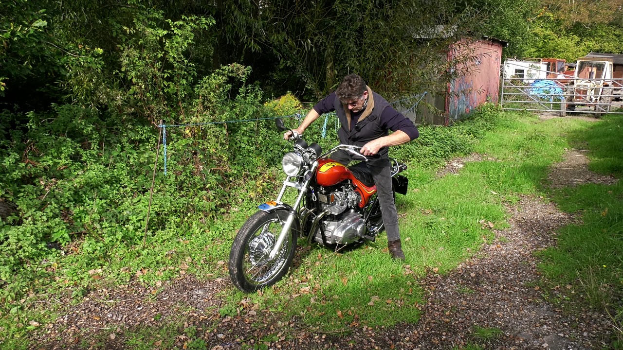 Triumph X-75 Hurricane Start Up - YouTube