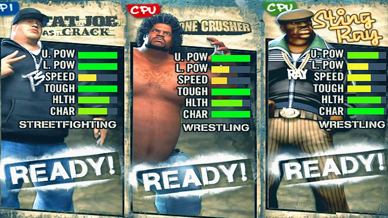THREE FAT GUYS IN THE CAGE 🔥 [Def Jam Fight for NY] Best, Top PS2 ...