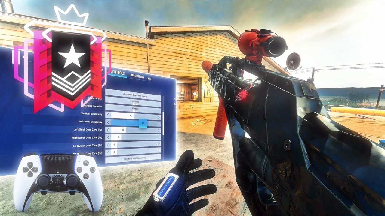 *BEST* CONTROLLER SETTINGS NO RECOIL Rainbow Six Siege PS5/XBOX - YouTube