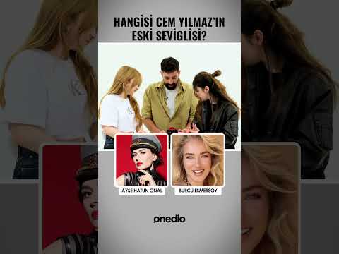 Hangi Ünlü Cem Yılmaz’ın Eski Sevgilisi Tahmin Et 😂 Cansu Dere Burcu Esmersoy Bade İşçil 😂 #shorts