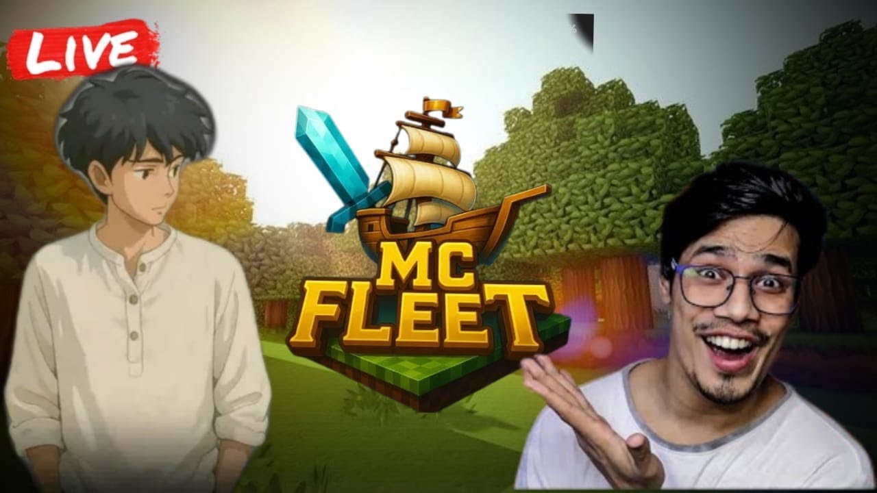 gamerfleet New Server mc fleet ⁨@GamerFleet⁩ SMP LIVE | Mc fleet Live ...