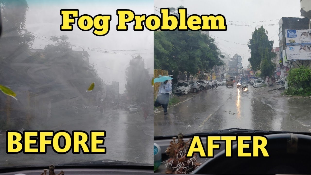 How to remove fog from Car || How to remove fog inside windshield ...