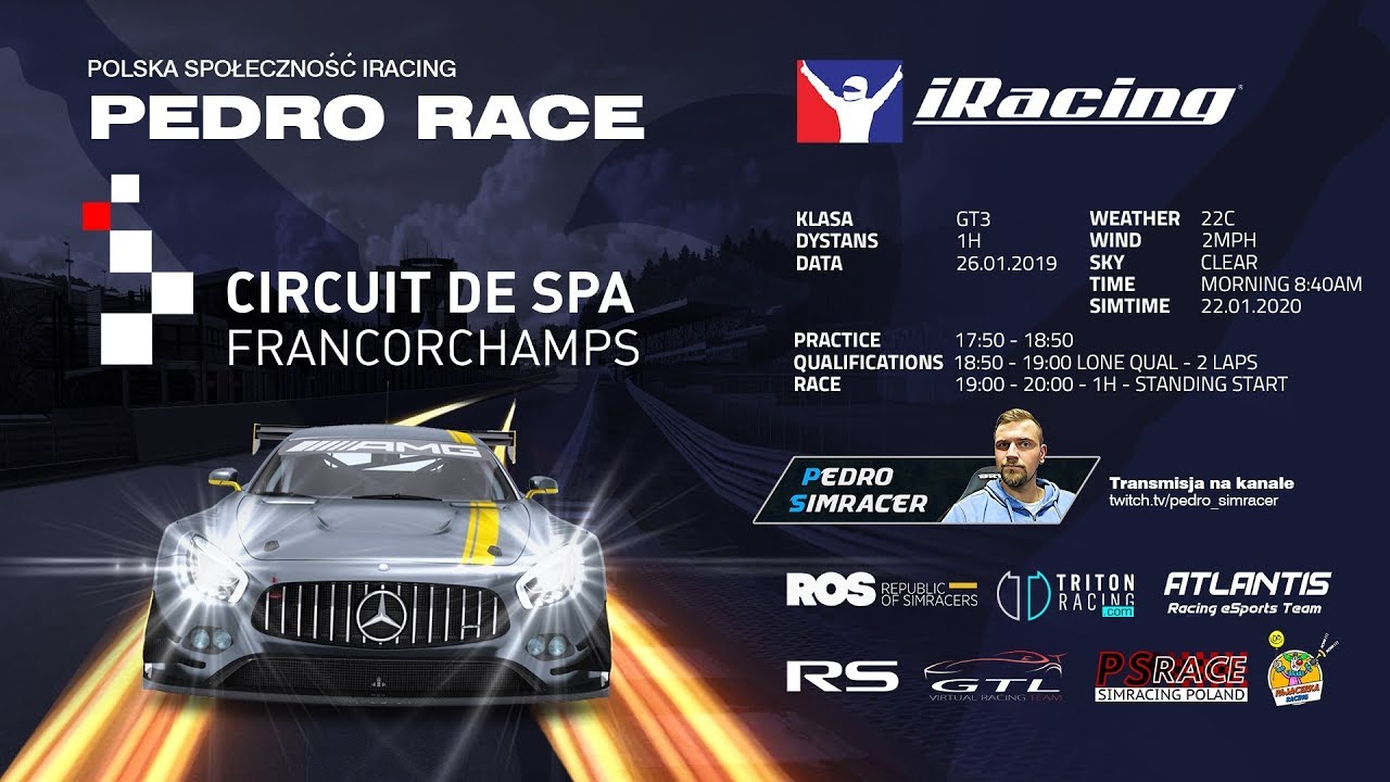 iRacing SPA Pedro Race Sebastian S. Onboard - YouTube