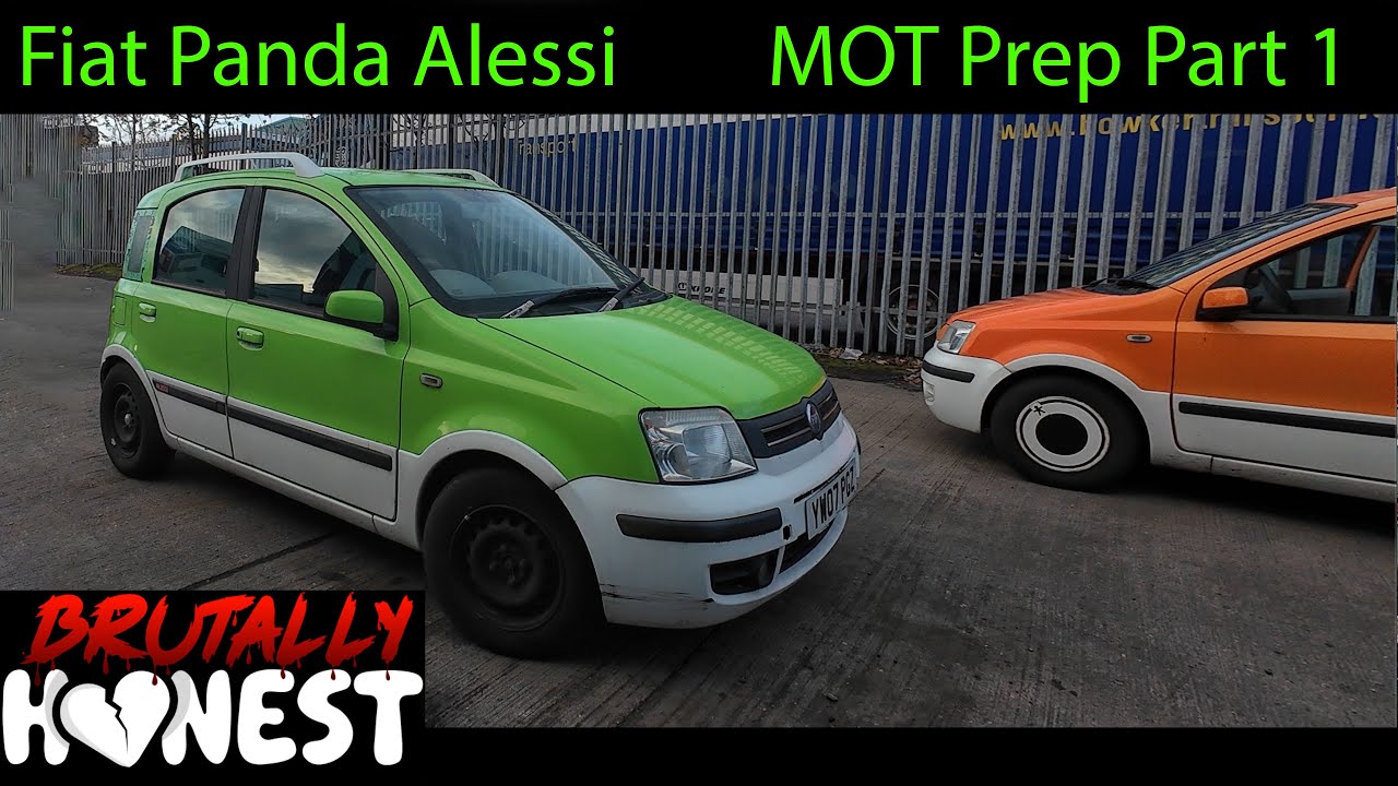 Fiat Panda Alessi MOT Prep - Part 1 - YouTube