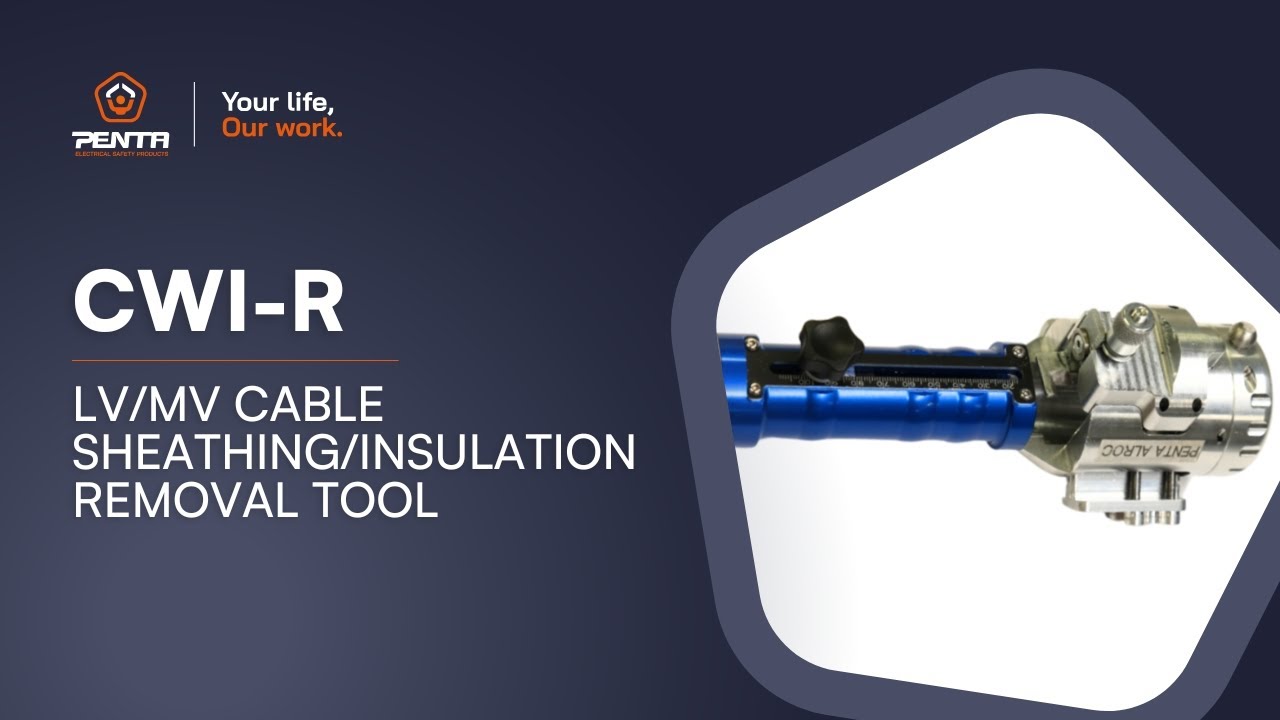 EN - CWI-R - LV / MV Cable Sheathing / Insulation Removal Tool - YouTube