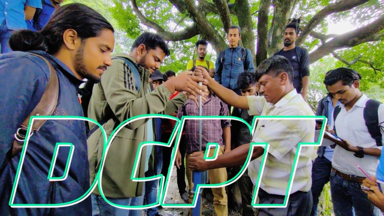 Dynamic Cone Penetration Test for road subgrade | DCPT | - YouTube