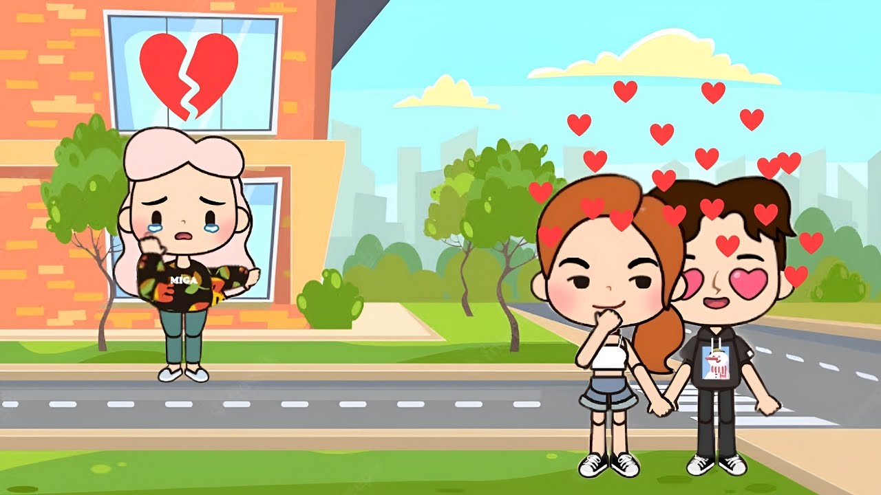 My Boyfriend Left Me Because I Am Overweight 💔|sad story🥺😢|miga world ...