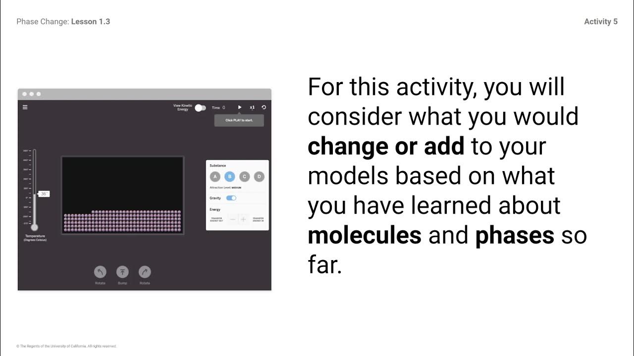 Phase Change Lesson 1.3 Activity 5 - YouTube