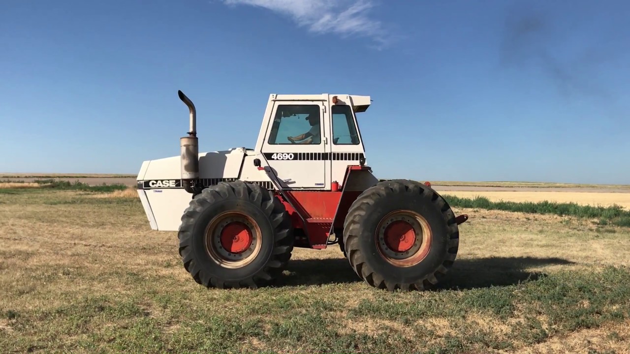BigIron Online Auction, Case 4690 Tractor, Sells August 23, 2017 - YouTube