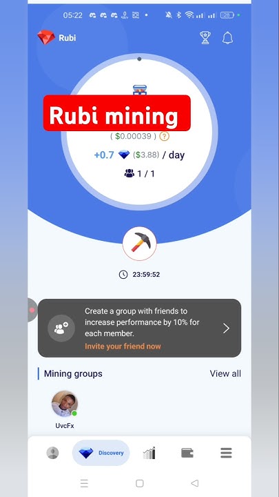 Rubi Mining App | Rubi Next Pi | Rubi Update - YouTube