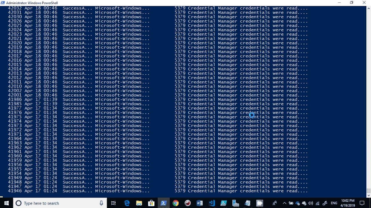 Powershell بالعربي Event Logs Using Powershell Part 1in Arabic 0293