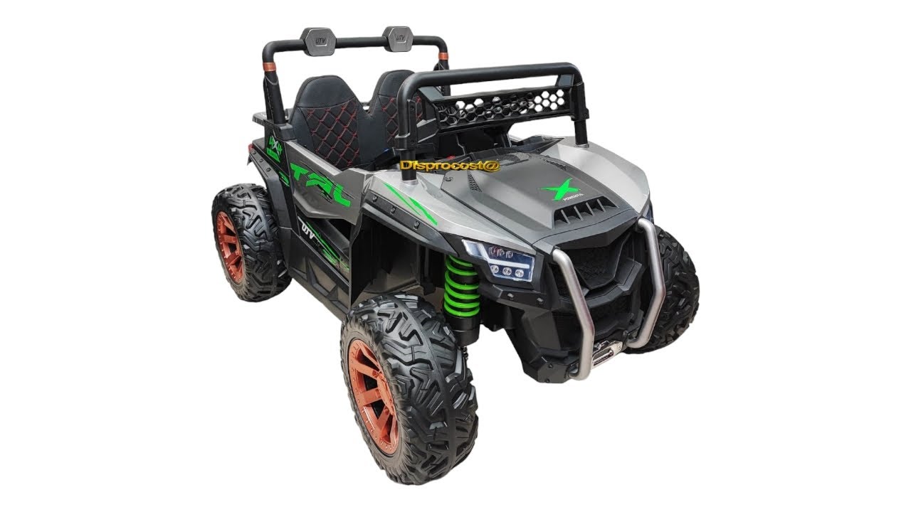 BUGUI GIGANTE CON PANTALLA EXTREMO PARA DOS NIÑOS CAMIONETA ELECTRICA ...