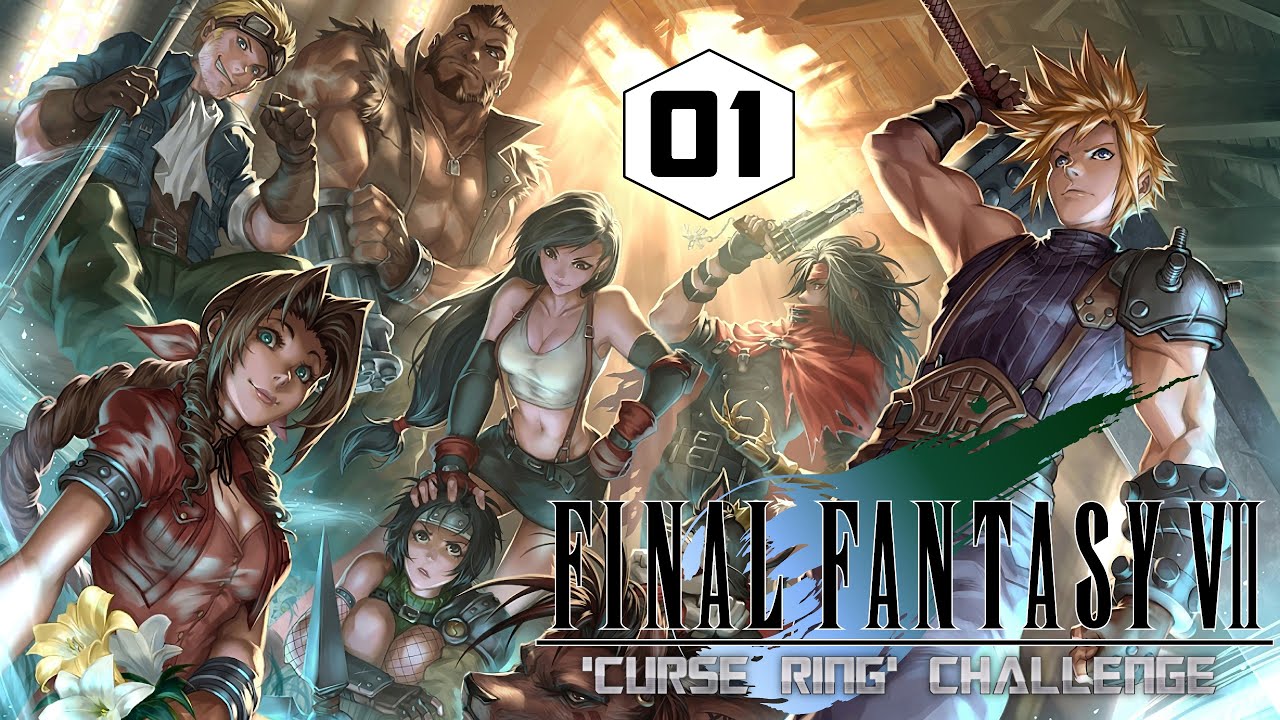 01. ¡SOMOS AVALANCHA! | [Guia 100%] Final Fantasy VIl - 'Curse Ring ...
