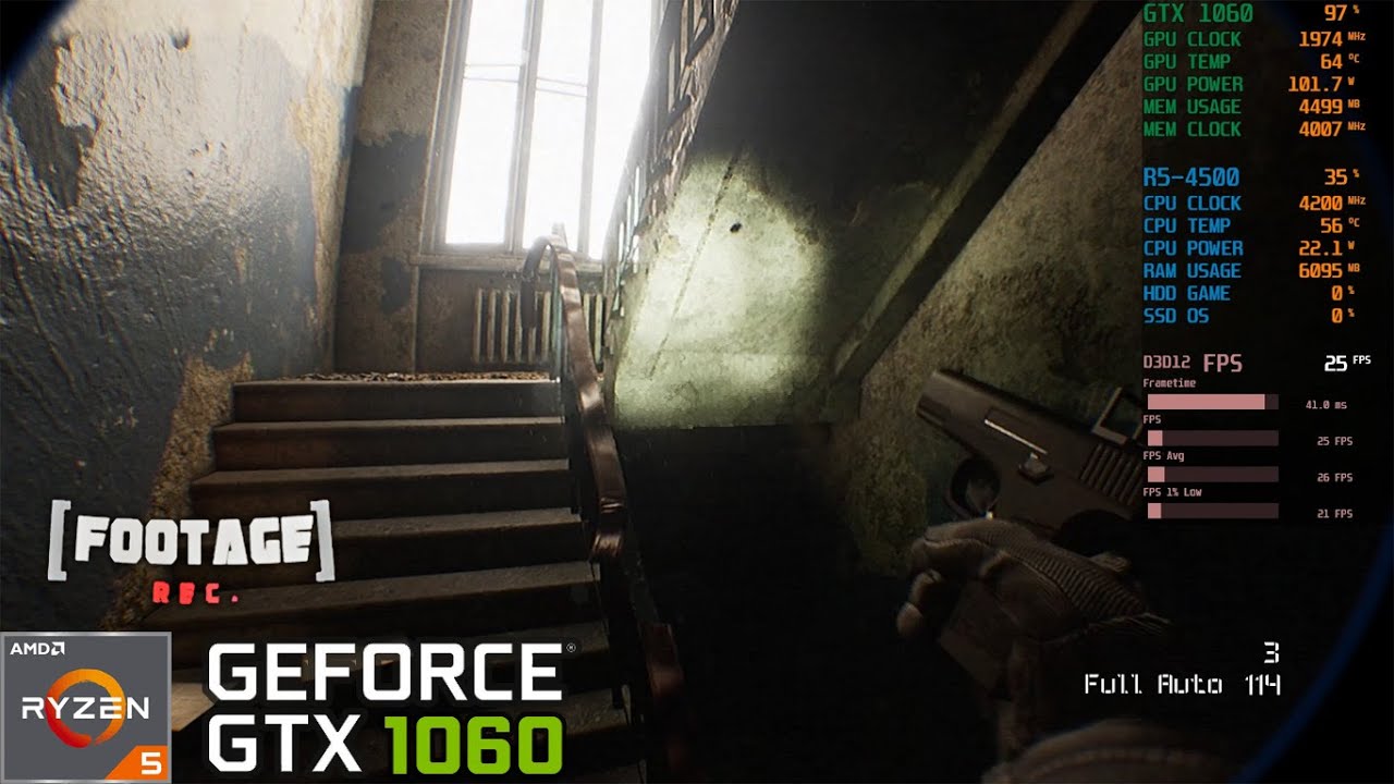 FOOTAGE REC (Footage Bodycam) | GTX 1060 6GB - YouTube